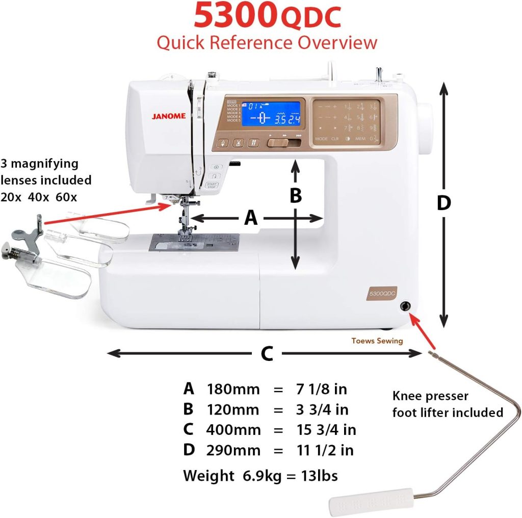 Janome 5300QDC: An In-Depth Look "40 Must See key features"