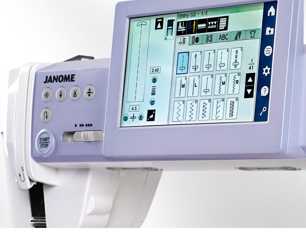 The Janome Continental M6 Long Arm Quilting Sewing Machine