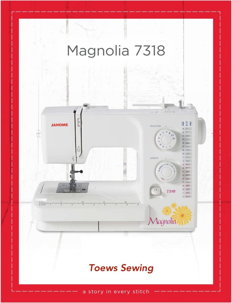 The Janome Magnolia 7318 18 Stitch Free Arm
