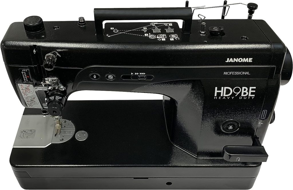 Janome HD9BE: High Speed portable industrial sewing machine