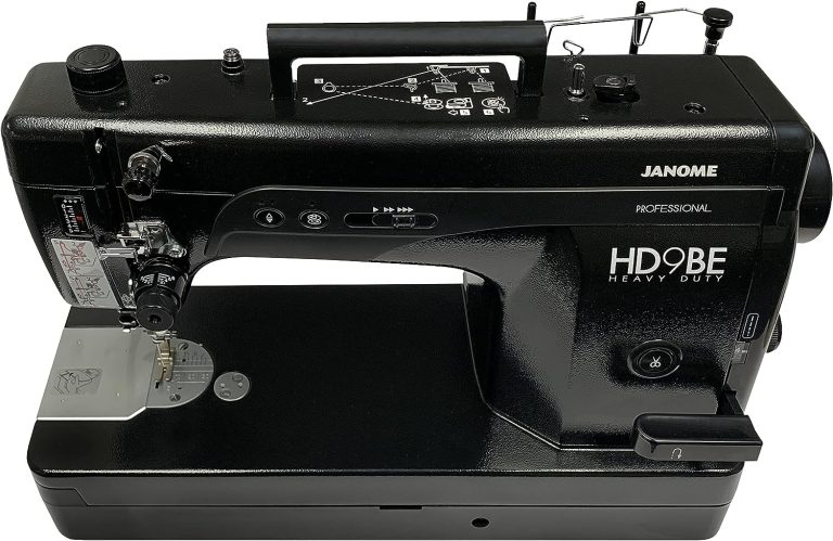 Janome HD9BE: High Speed portable industrial sewing machine