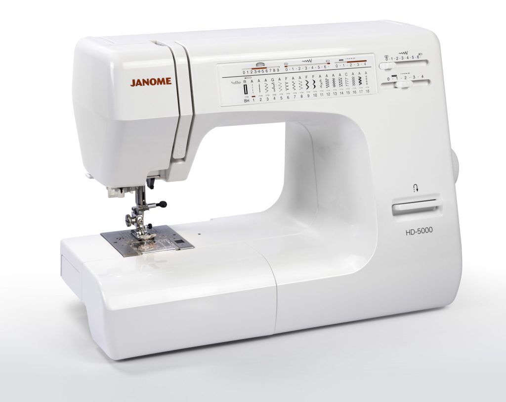 JANOME HD5000 Heavy-Duty Top Of Line all-mechanical Sewing