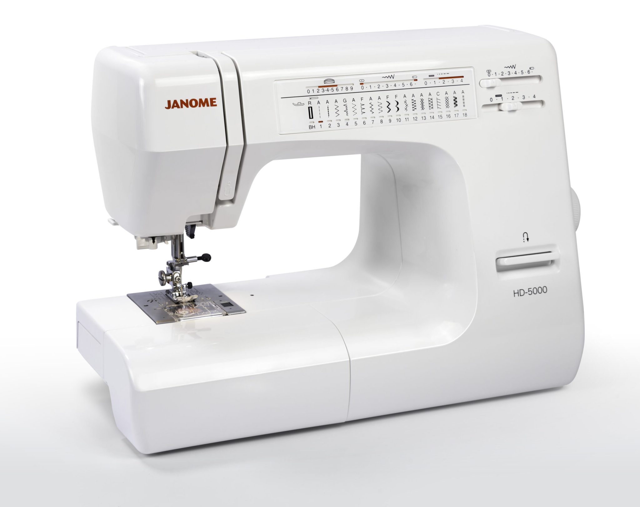 JANOME HD5000 Heavy-Duty Top Of Line all-mechanical Sewing