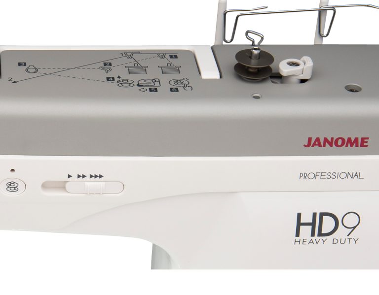 Janome HD9 white High Speed portable industrial sewing Machine